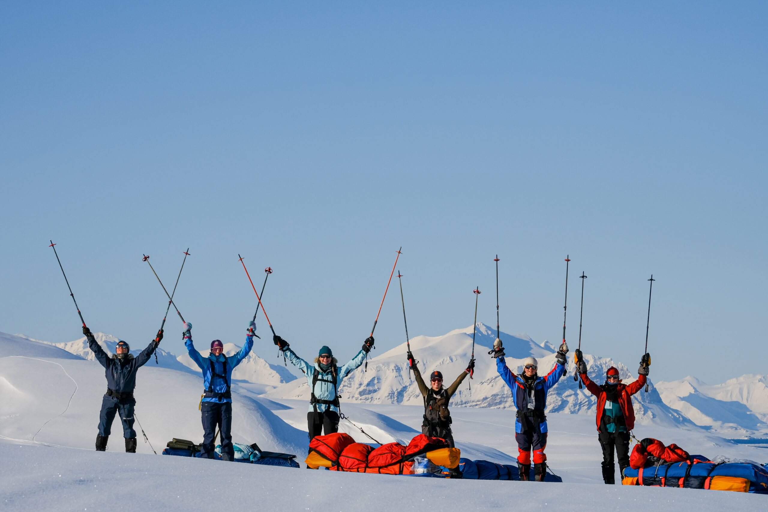 Seven girls, nine days, and 149 kilometers on skis - Basecamp Explorer